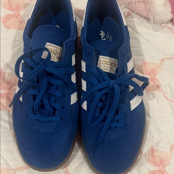 adidas | Shoes | Adidas Blue And White Womens Sneakers | Poshmark